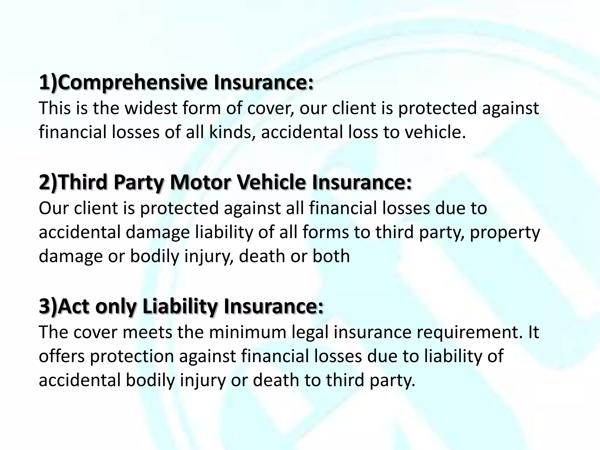 Efu general insurance Ltd. Pakistan | PPTX