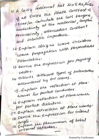 Efw 2 mark questions five units | PDF