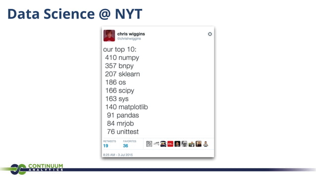 New Capabilities in the PyData Ecosystem | PPT