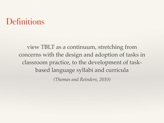 Task-based language teaching | PDF