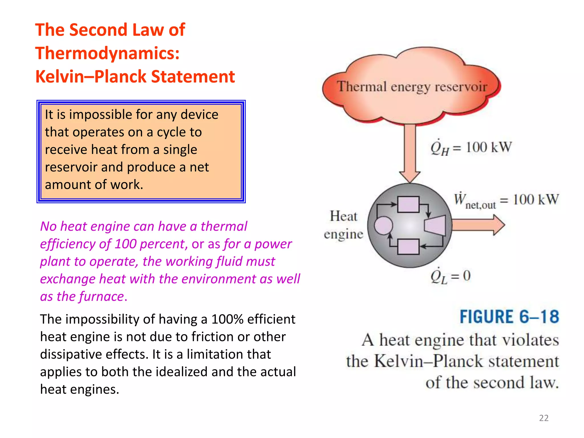 Eg 261 - 2-4 laws of thermodynamics and thermodynamic efficiency | PPTX