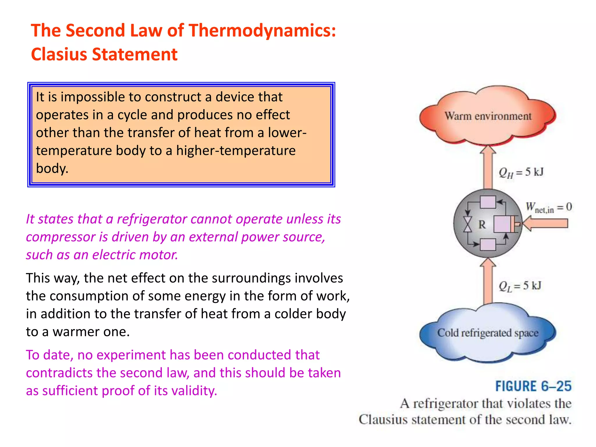 Eg 261 - 2-4 laws of thermodynamics and thermodynamic efficiency | PPTX