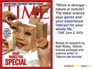 EMERGENETICS Book Talk | PPT