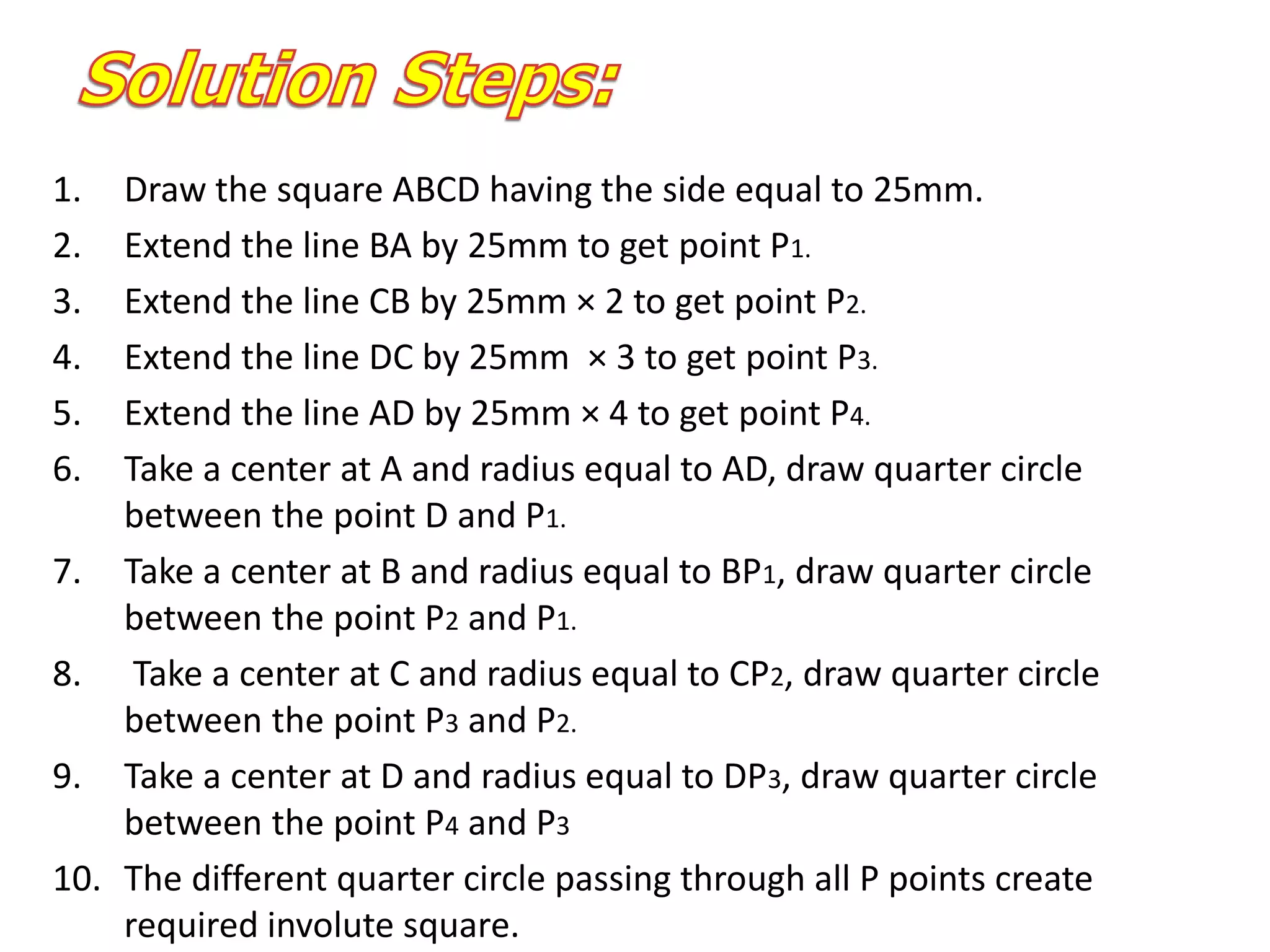 Eg- involute curve | PPT