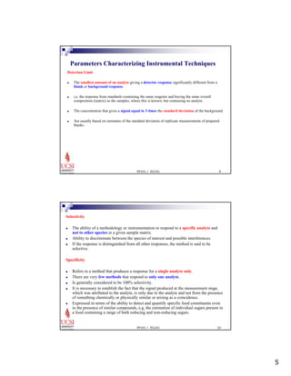 Introduction to Analytical Analysis Instrumentation | PDF