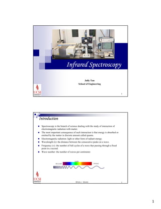 Infrared Spectroscopy | PDF