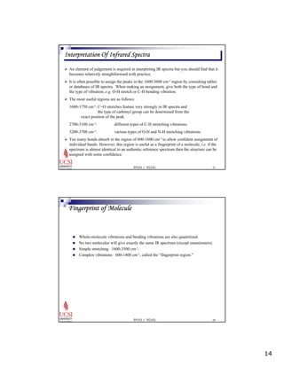 Infrared Spectroscopy | PDF