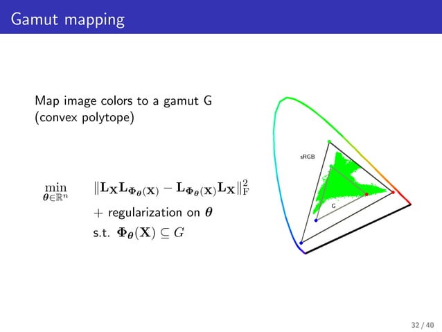 Laplacian Colormaps: a framework for structure-preserving color transformations | PPT