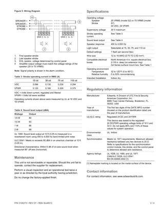 Edwards Signaling EG4FS2VM Installation Manual | PDF | Home Appliances ...