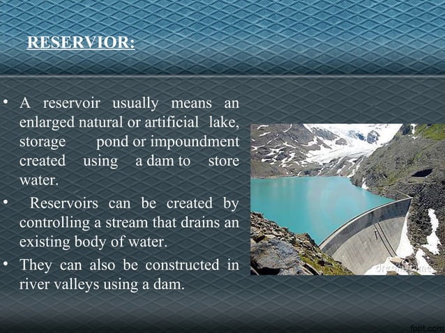 Geology of Dams & Reservoirs | PPT | Geology | Science