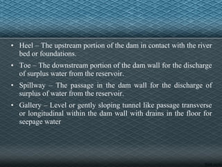 Geology of Dams & Reservoirs | PPT