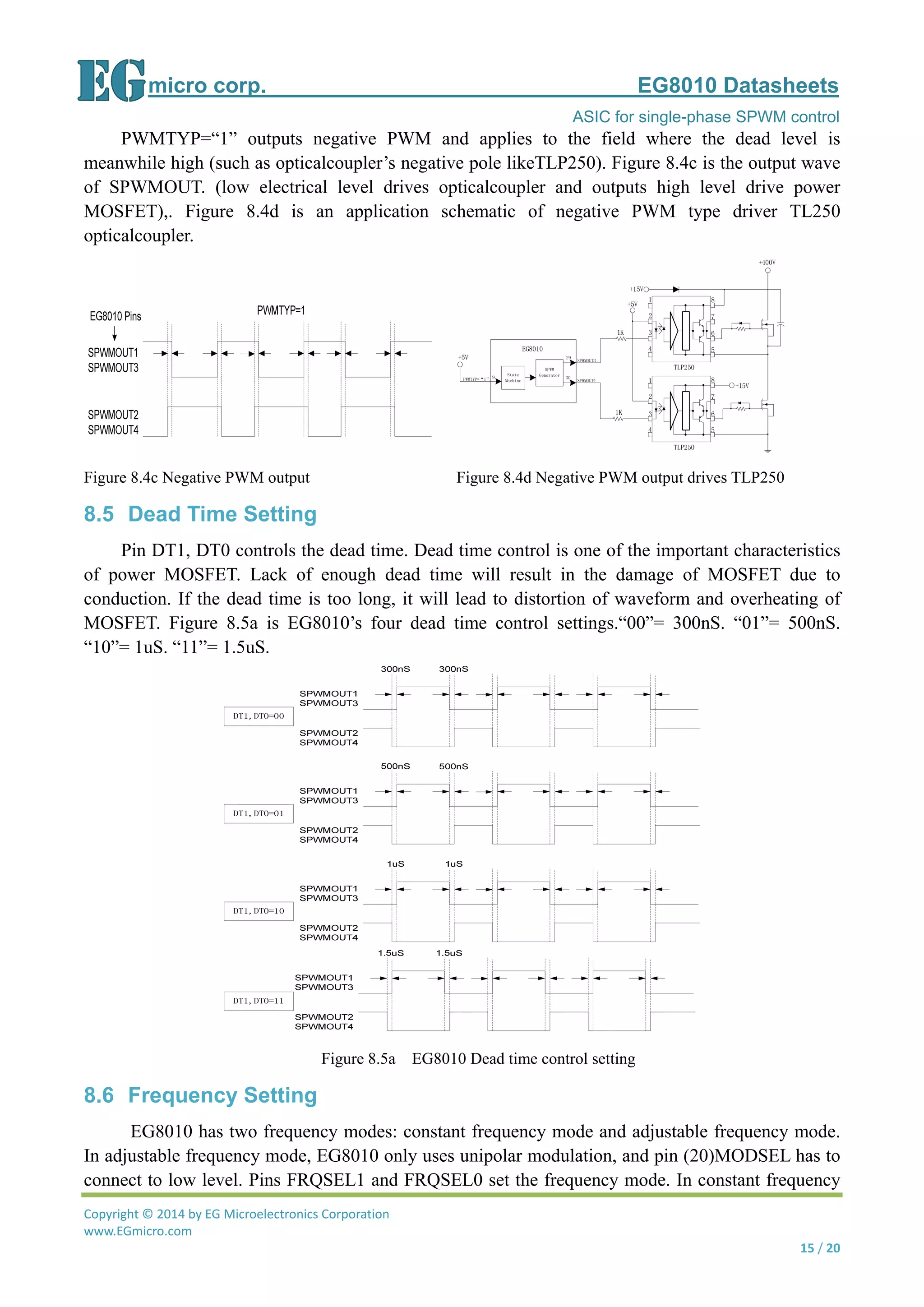 EGmicro EG8010 Datasheet | PDF