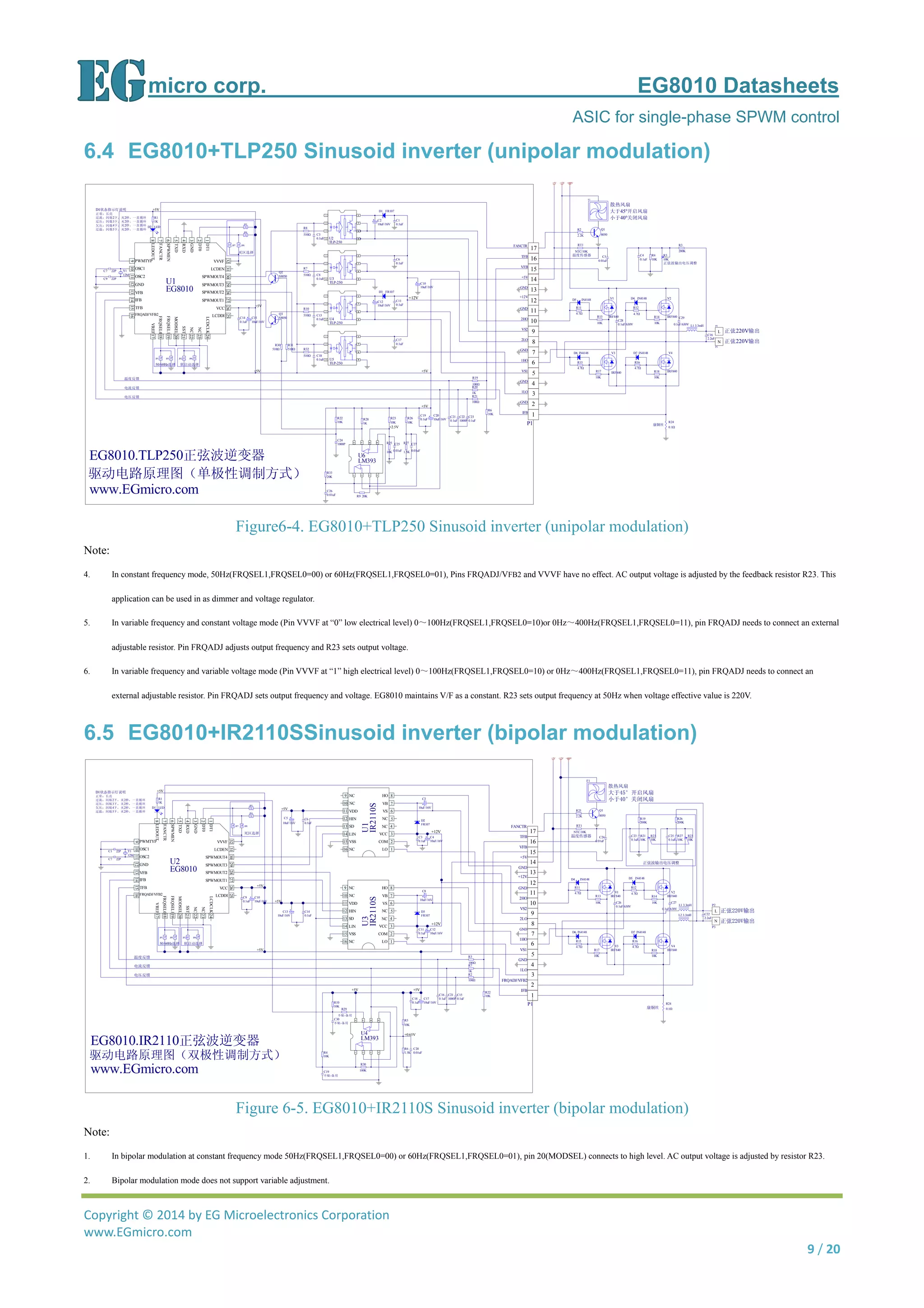 EGmicro EG8010 Datasheet | PDF