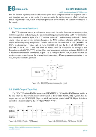 EGmicro EG8010 Datasheet | PDF