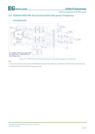 EGmicro EG8010 Datasheet | PDF