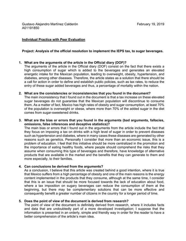 Critical Thinking Mooc Individual Practice Peer Evaluation Pdf