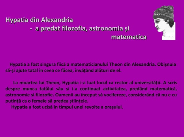 Egalitatea de gen in matematica | PPT