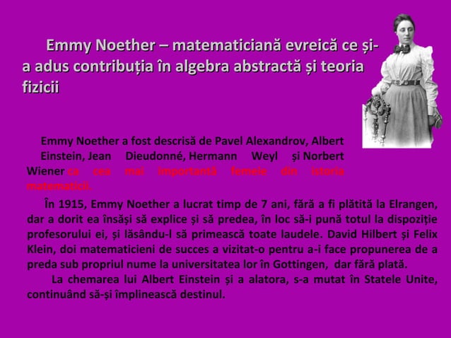 Egalitatea de gen in matematica | PPT