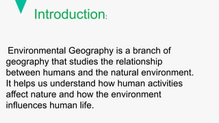 "ENVIRONMENTAL AND THE SOCIAL SCIENCE" ' | PPTX