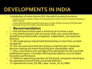 CH- 3 CONCEPTUAL FRAMEWORK OF CORPORATE GOVERNANCE | PPTX