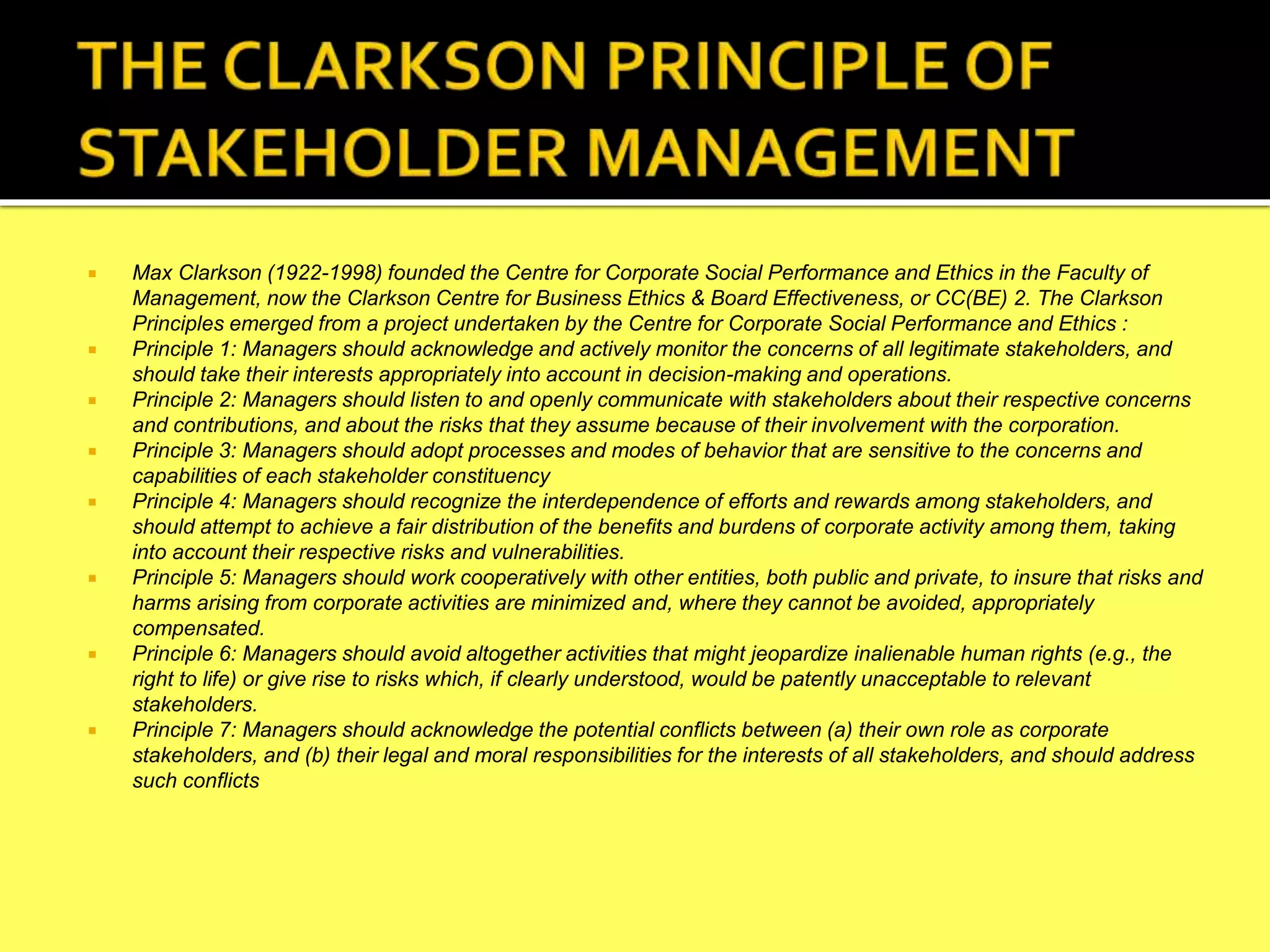 CH -11 CORPORATE GOVERNANCE AND OTHER STAKEHOLDERS | PPTX