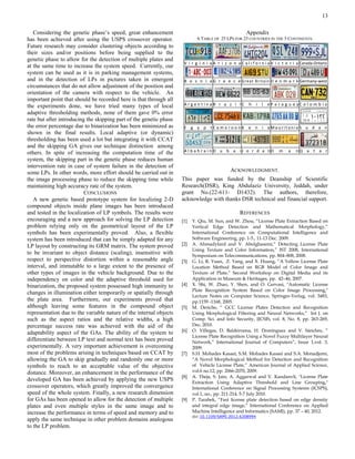 Localization of license plate number using dynamic image processing techniques and genetic ...