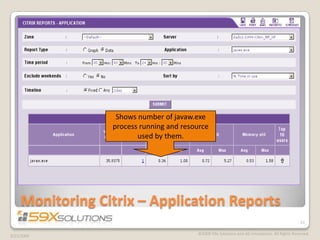 eG Citrix Monitor | PPT