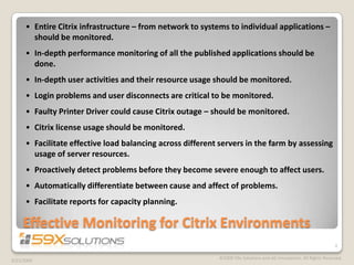 eG Citrix Monitor | PPT