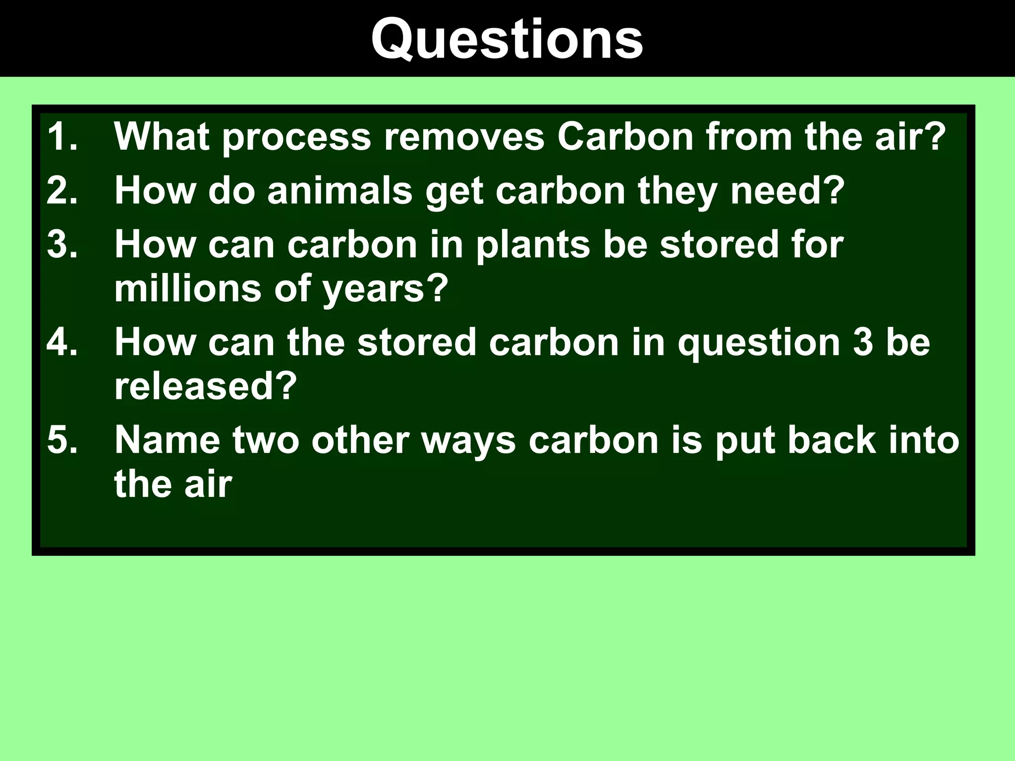 GCSE Biology Nutrient cycle | PPT