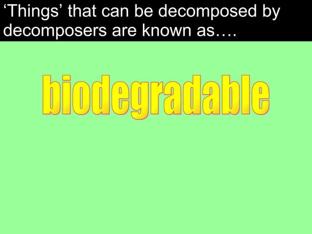 GCSE Biology Nutrient cycle | PPT