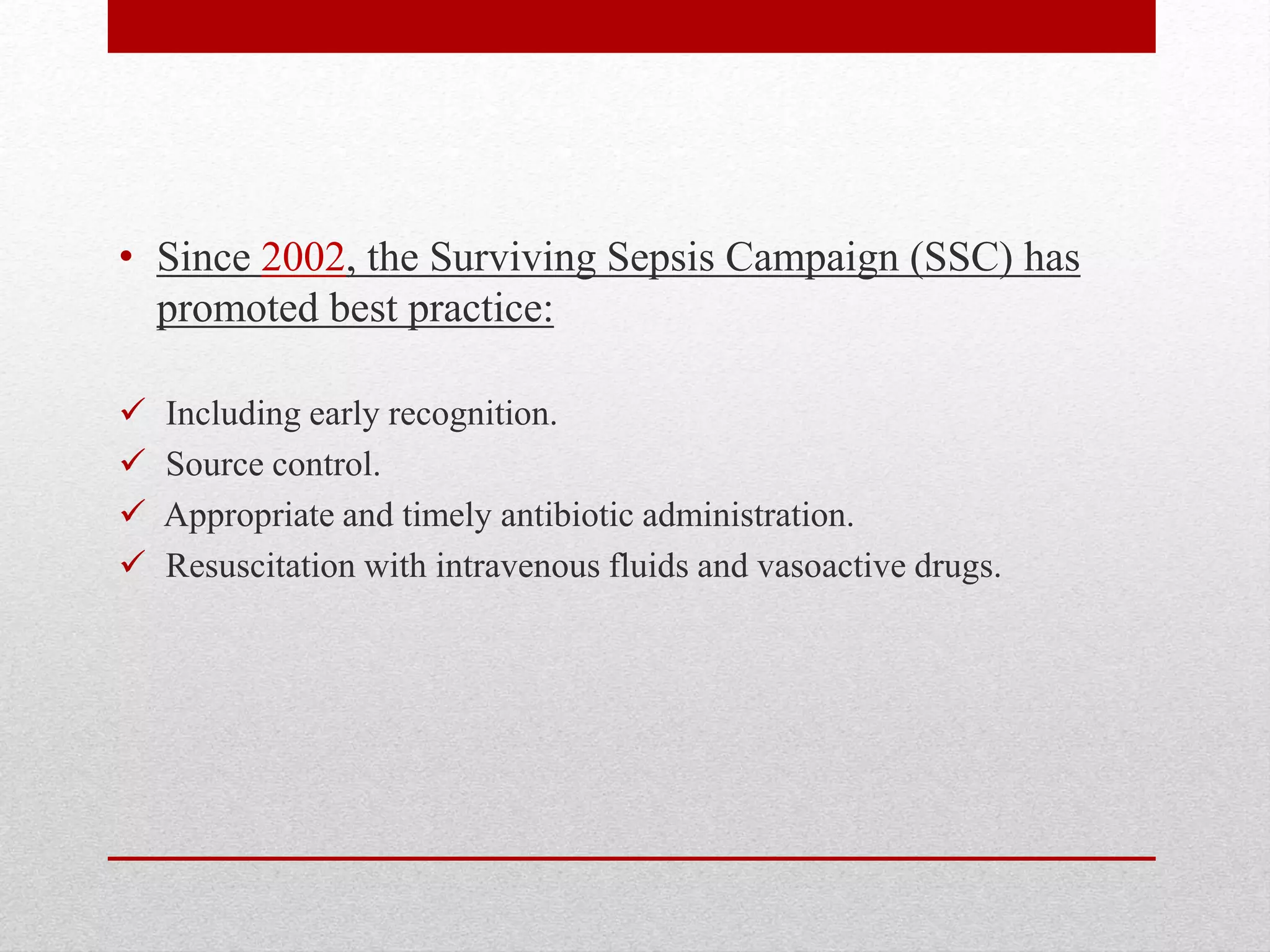 Early goal-directed therapy in severe sepsis and septic shock: ProCESS ...