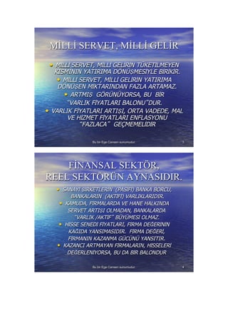 Kuresel Krizi Ne Bitirecek | PDF