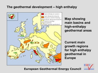 Geothermal Energy Map Europe