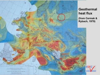 Geothermal Energy Map Europe