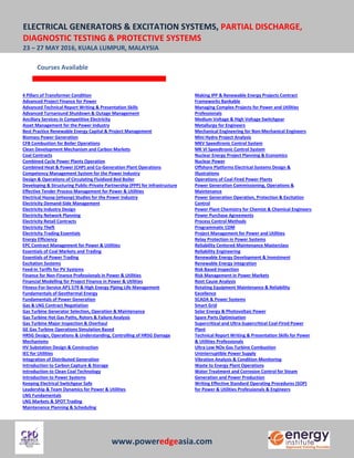 Electrical Generators & Excitation Systems, Partial Discharge ...