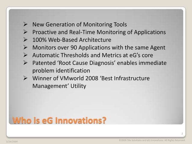 eG Enterprise Suite | PPSX