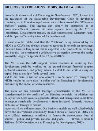 Egeonu Jesse Final Project MOOC Finance for Development | PDF