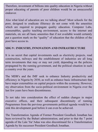 Egeonu Jesse Final Project MOOC Finance for Development | PDF