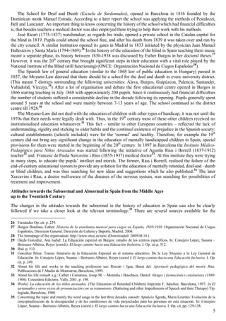 Katalin KÉRI: The education of subnormal children in Spain in the ...