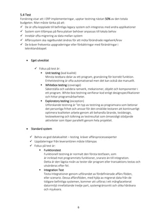 Affärssystem: Eget vs. standard | PDF