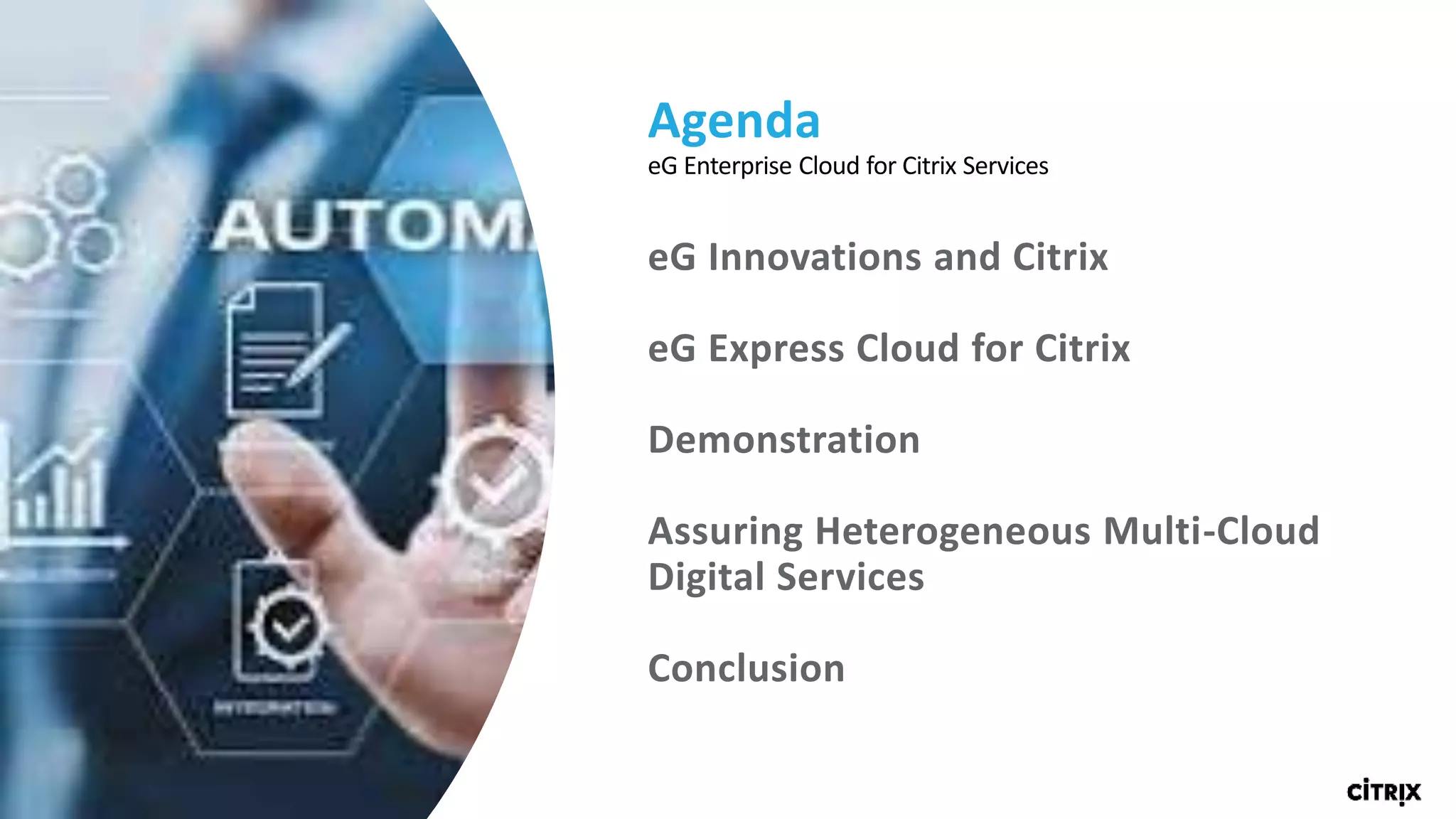 eG Express Cloud for Citrix Workspaces | PPT