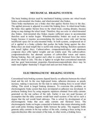 Maintenance and Manufacturing of Railways | DOCX