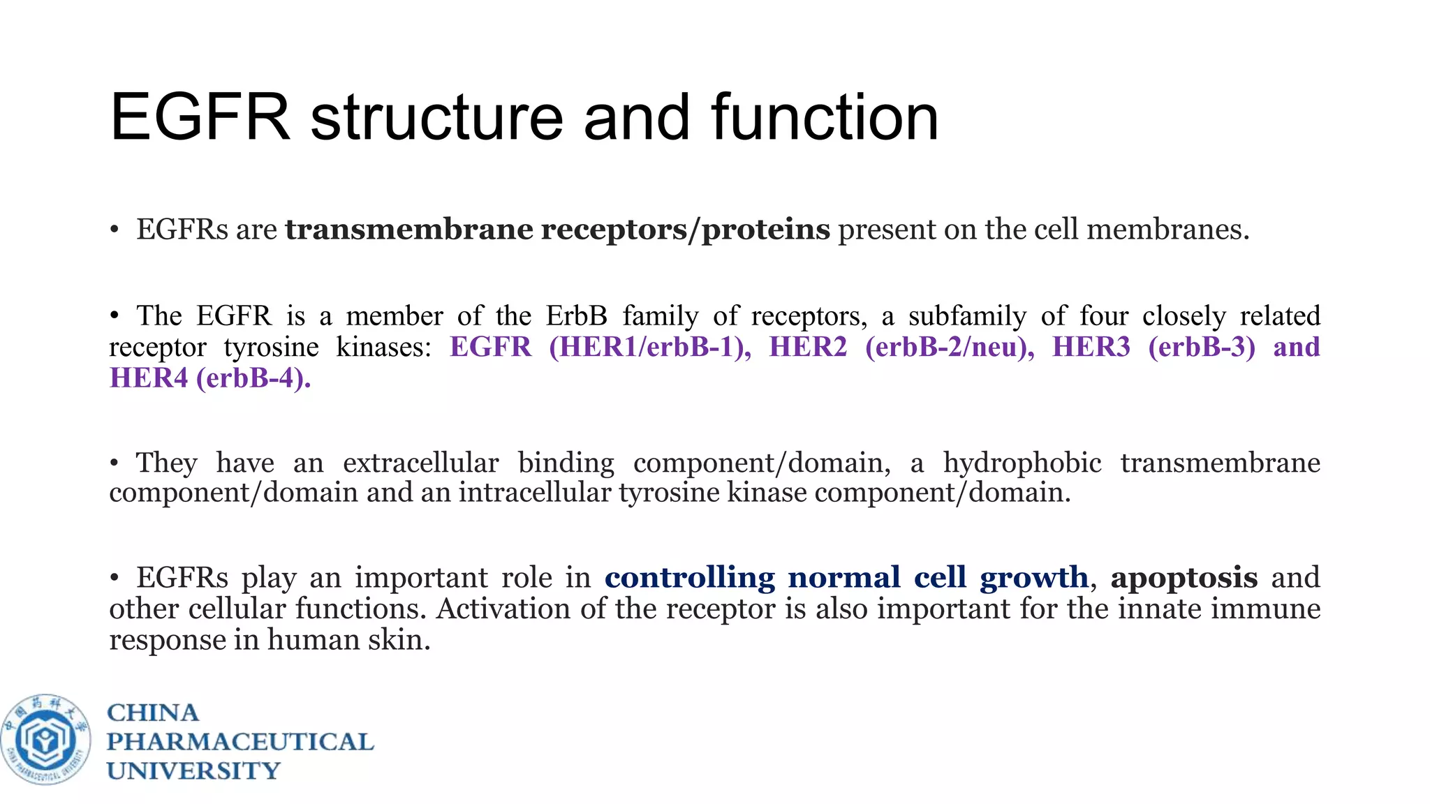 epidermal growth factor receptor (EGFR),Epidermal growth factor receptor (EGFR) Inhibitors ...