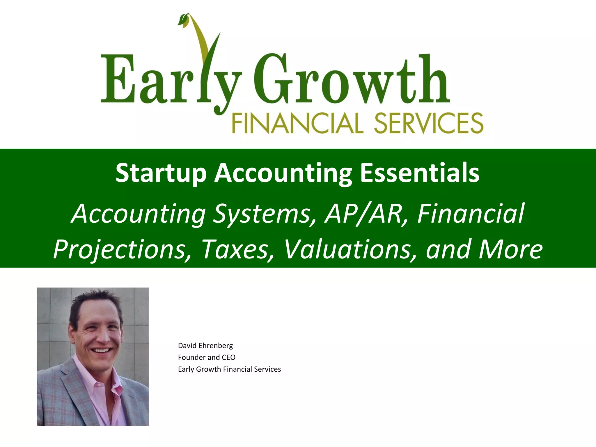 Startup Accounting Essentials | PPT