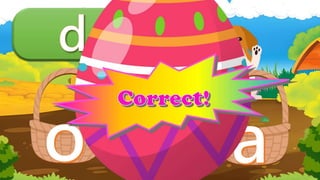 Egg-citing Letter Hunt game - Reading - John Mark C Bartolome.pptx