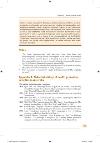 Health Promotion Strategies and Methods 3e - sample chapters | PDF