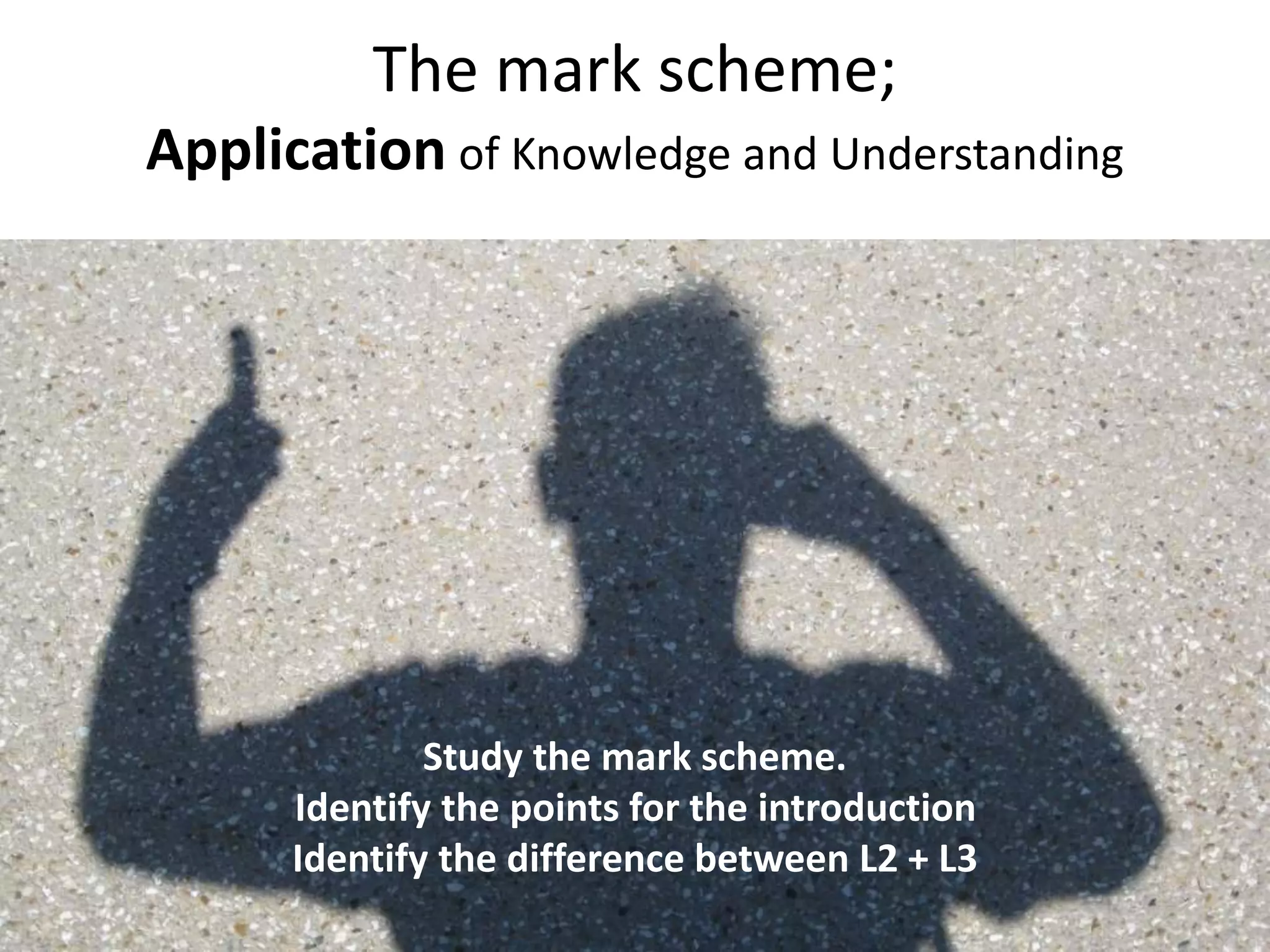 Eggars setting the scene | PPT