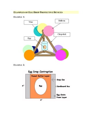 Egg drop lab | PDF