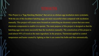 Egg hatching machine | PPT