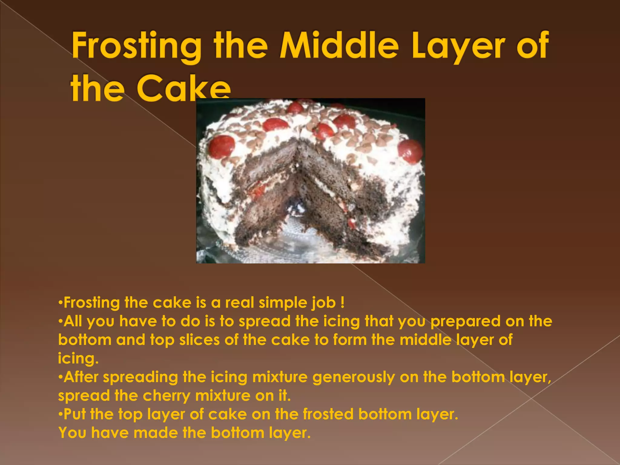 Eggless black forest cake | PPTX